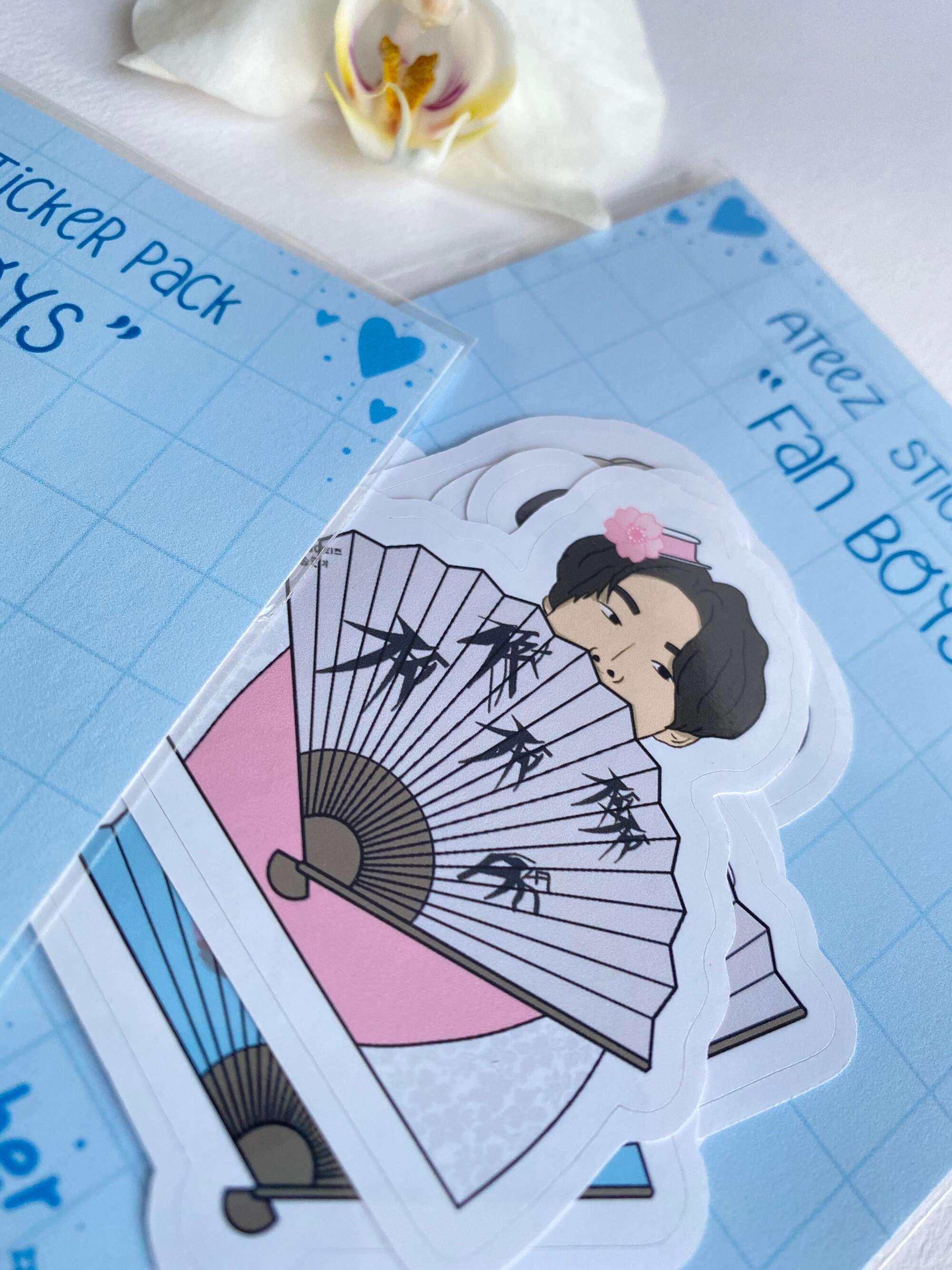 ATEEZ Stickers Kpop Sticker Pack Atiny Ateez Merch Sticker - Etsy