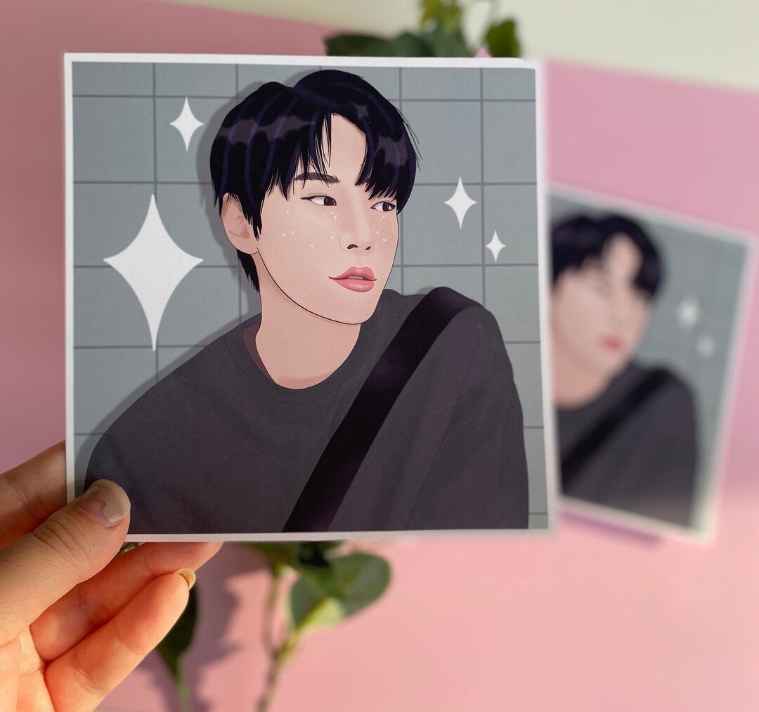 NCT Art Print, NCT 127 Doyoung, Kpop Wall Decor, Gift for Kpop Fan, Kim ...