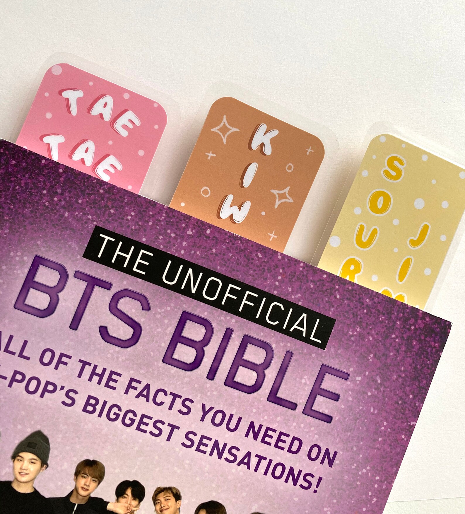 BTS Bookmark Cute Fruit Kpop Bookmark Park Jimin Jungkook | Etsy