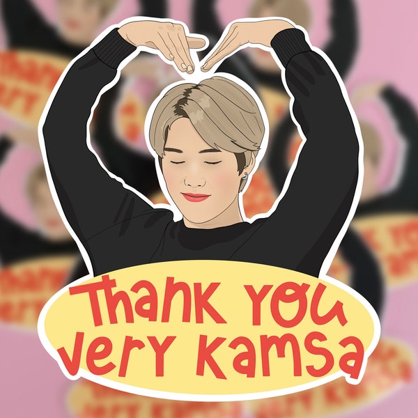 Kpop Thank You Stickers - Etsy