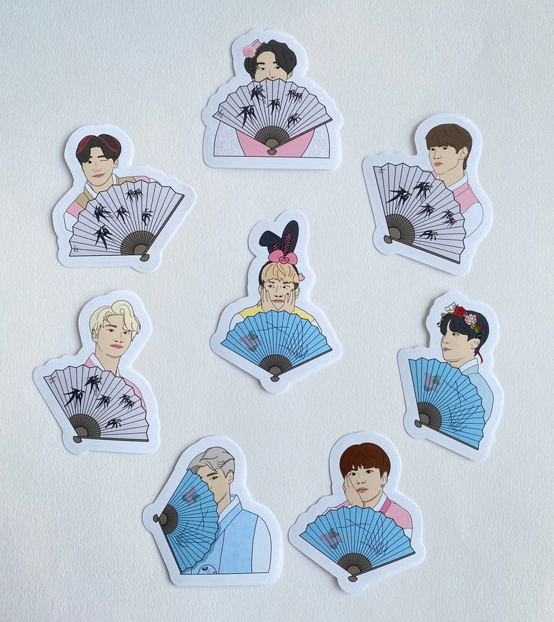 ATEEZ Stickers Kpop Sticker Pack Atiny Ateez Merch Sticker - Etsy