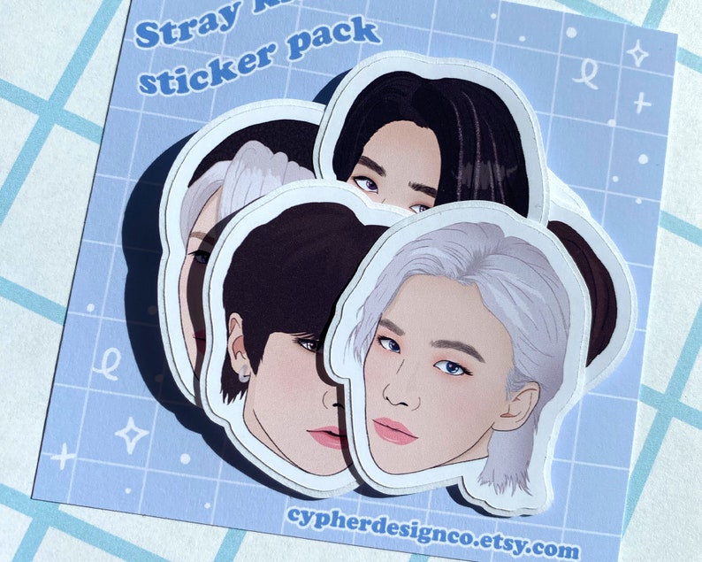 Stray Kids Stickers SKZ Stickers Kpop Sticker Pack Sticker - Etsy
