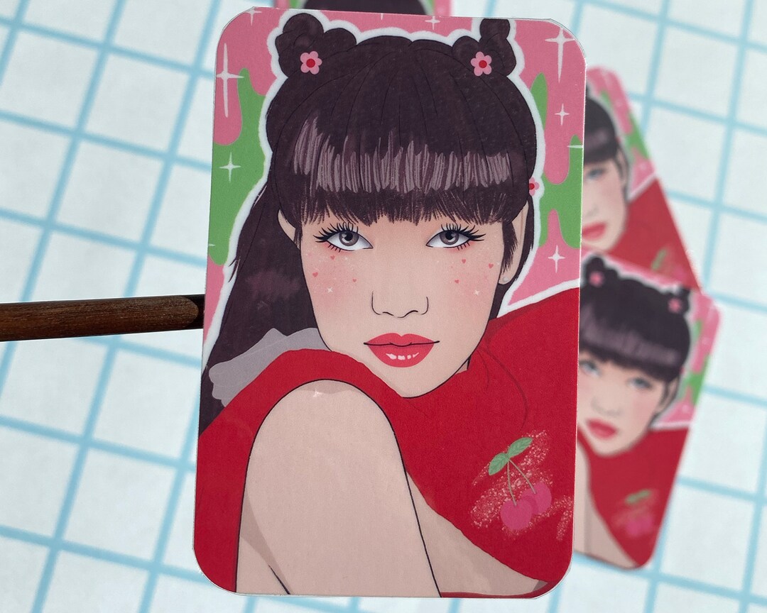 Blackpink Photocard, Blackpink Lisa, Fanart Photocard, Blackpink PC ...