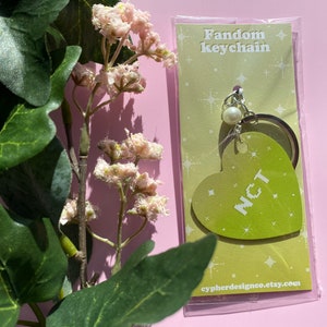 NCT Keychain, Nctzen, Cute Aesthetic, Kpop Accessories, Kpop Keychain ...