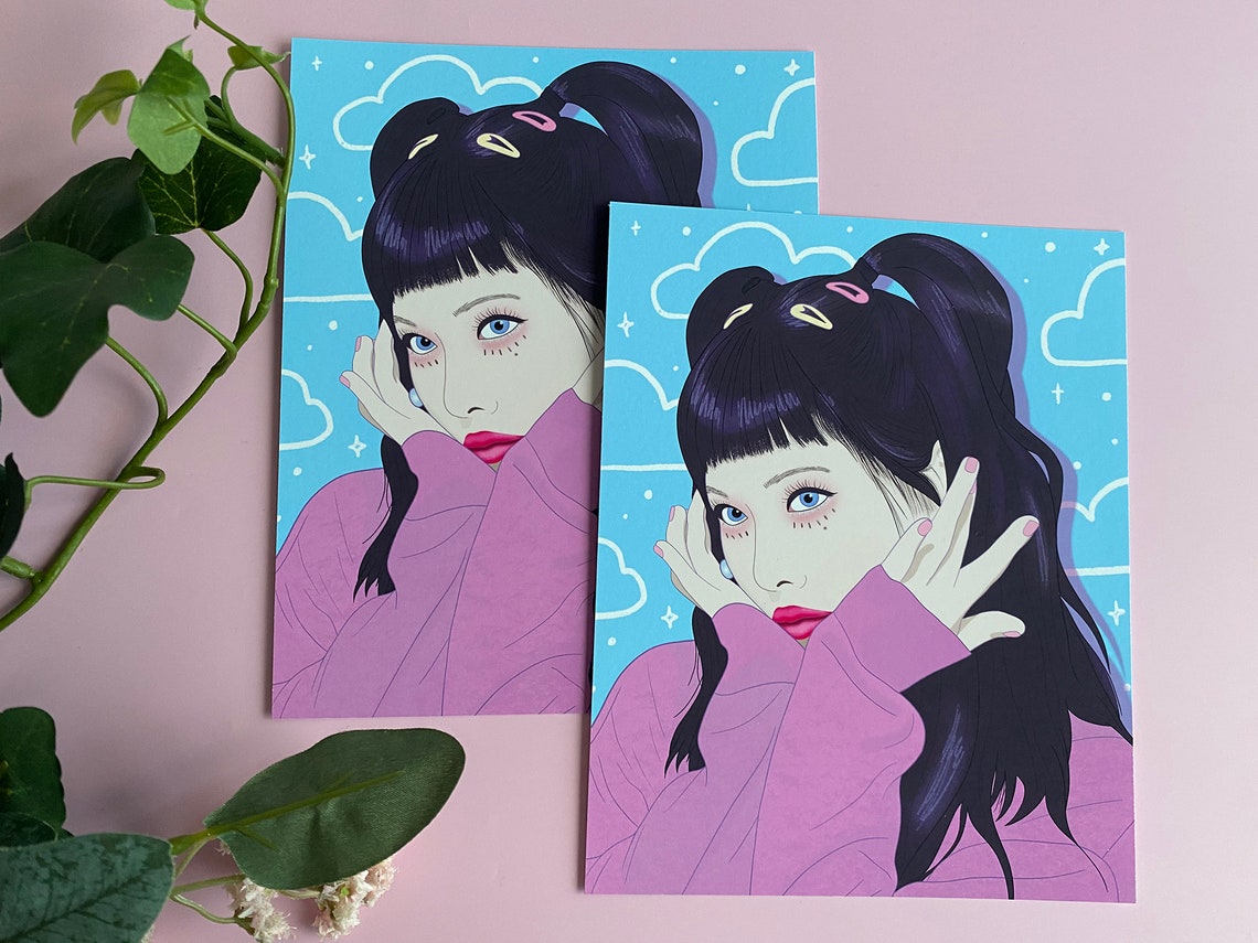 Hyuna Poster Hyuna Kim Art Kpop Wall Decor Kpop Poster - Etsy