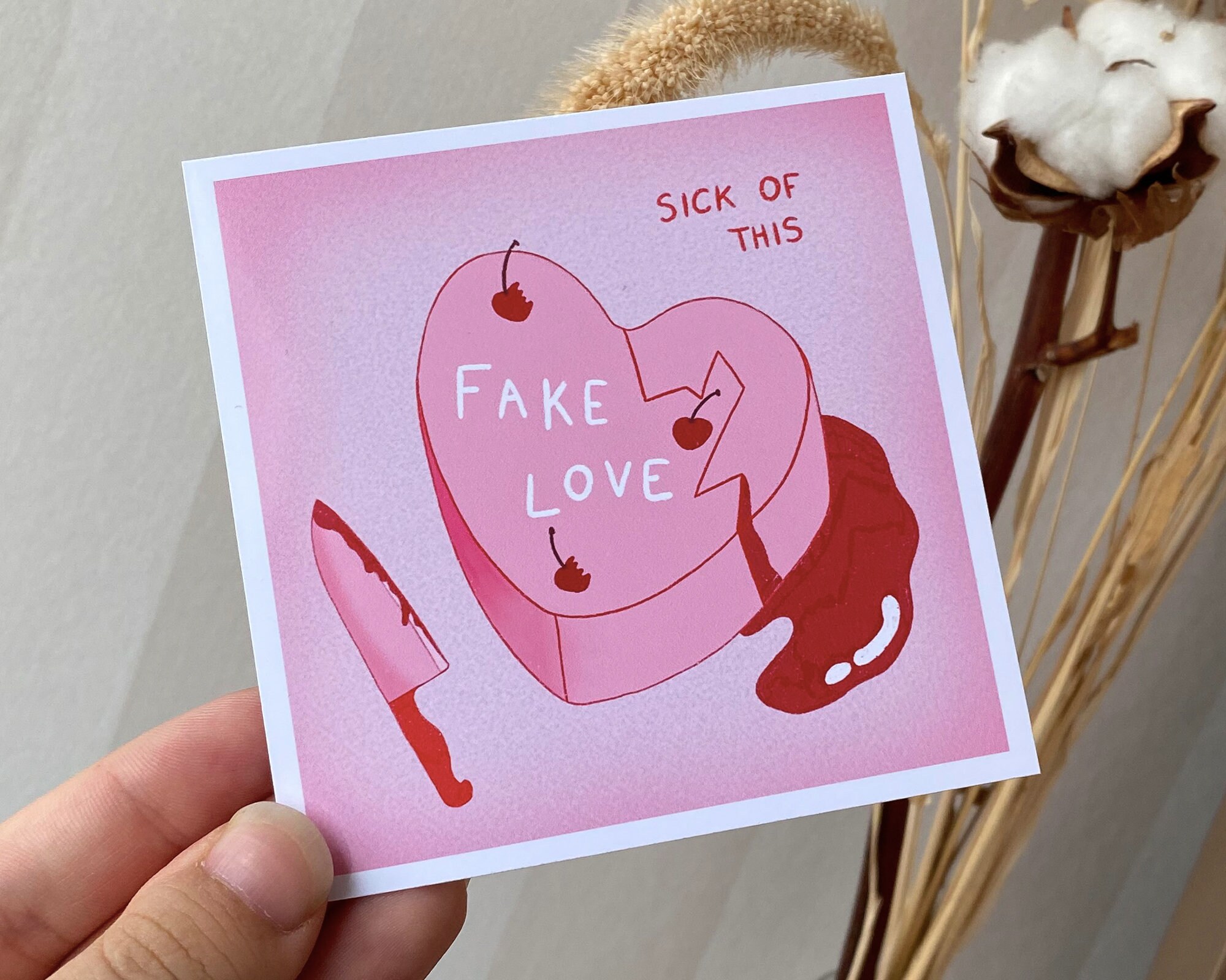 BTS Art Print, Fake Love, Cute Aesthetic, Bangtan Sonyeondan, Kpop Wall ...
