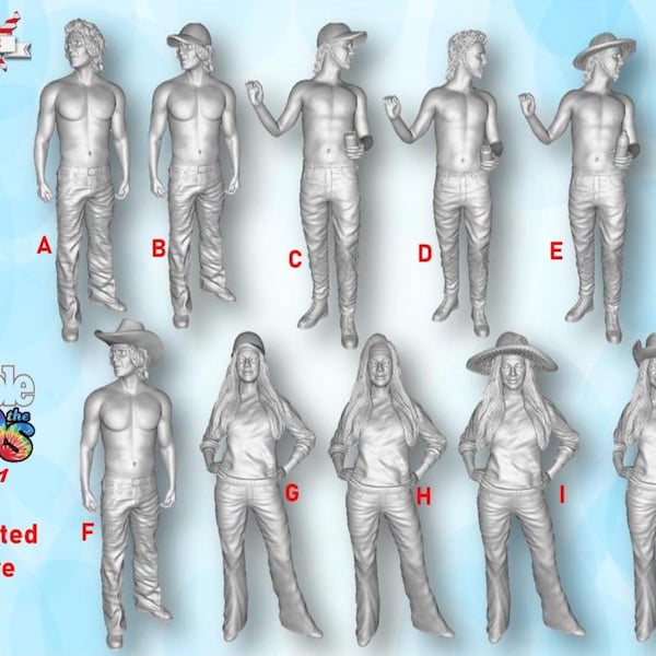 1 24 Human Figures - Etsy UK