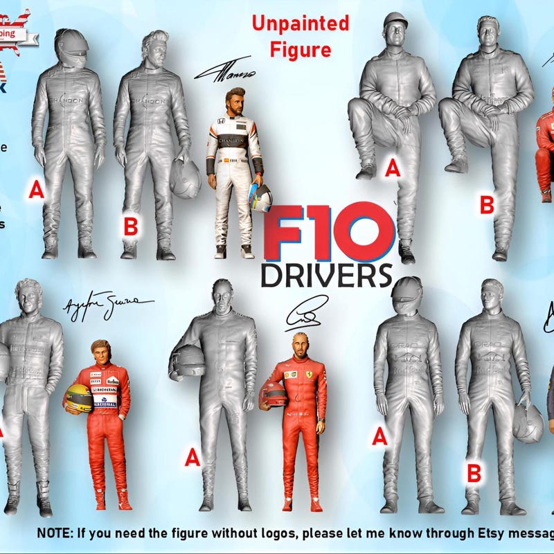 1 /32 Resin Figures - Etsy