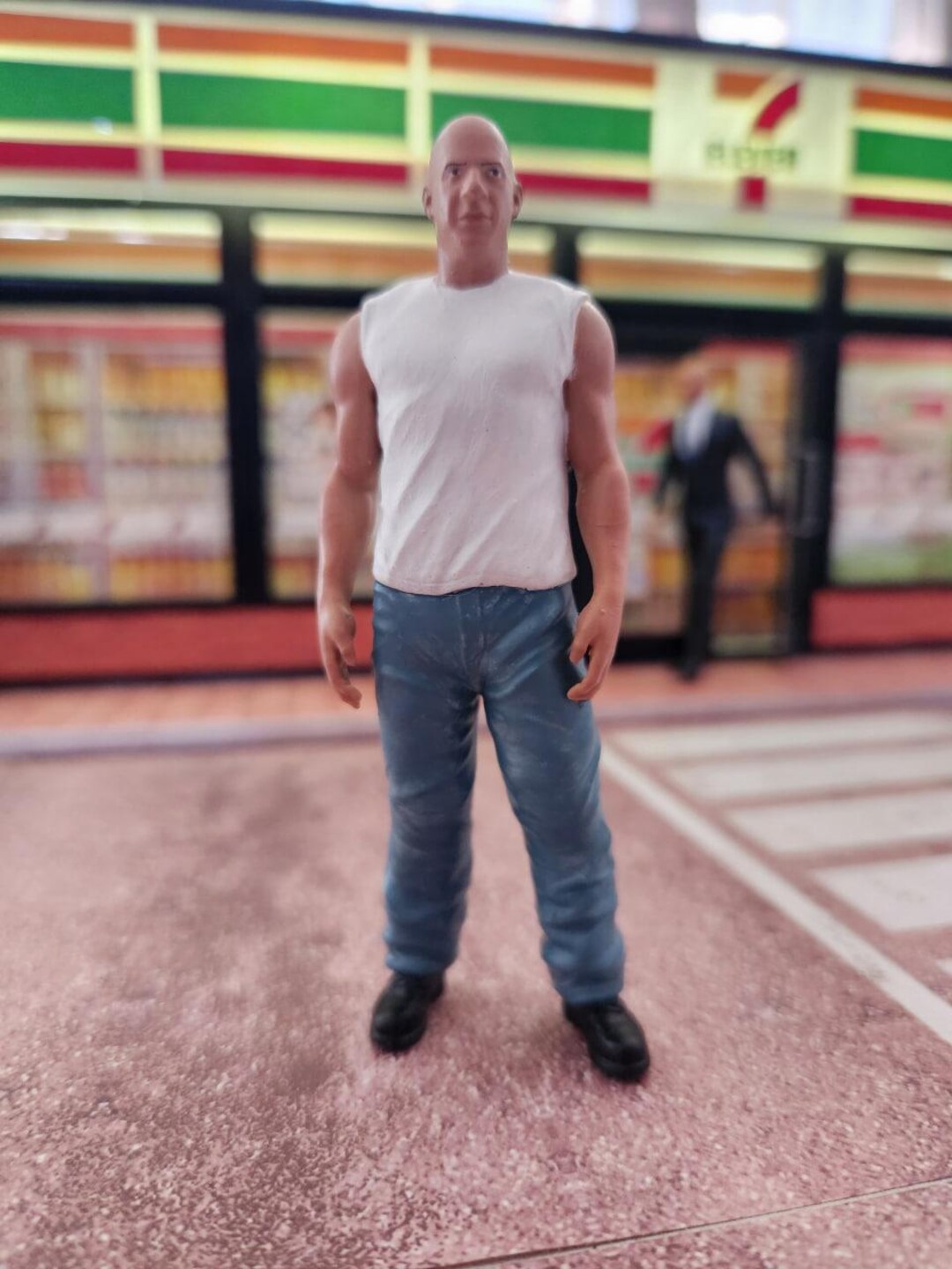 Dominic Racer Handpainted Resin Figure 1/18 Scale Diorama (handmade ...