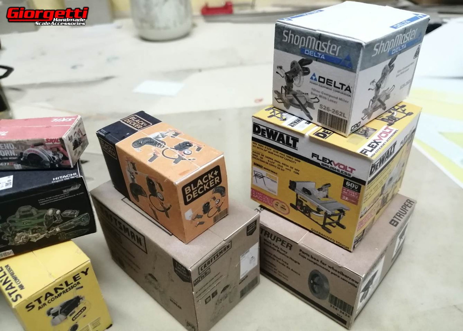 10 Printable Tools Boxes 1/10 1/12 Scale Garage Diorama - Etsy