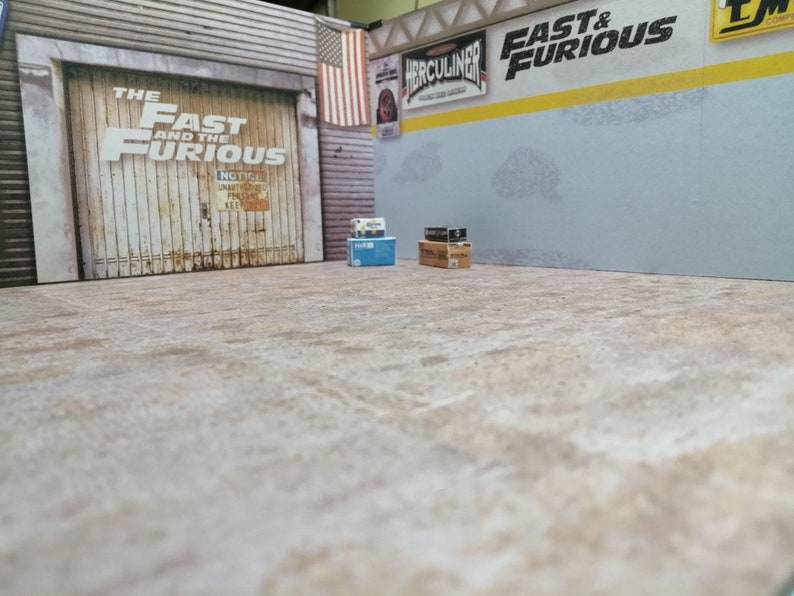 Instant Download Printable Ther Fast & Furious Display Garage 1/18 ...