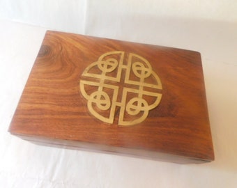 Celtic Wood Box - Etsy