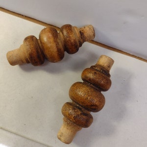 Salvage Furniture Wood Carved Woodworking Columns Shaped Cylinder ...