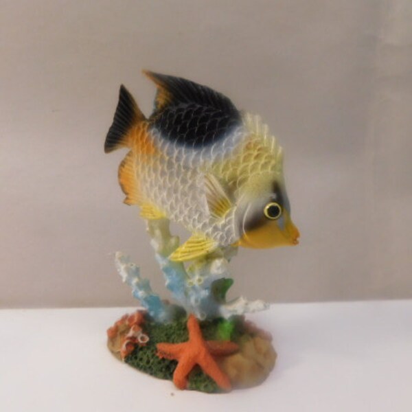 Tropical Fish Statue - Etsy