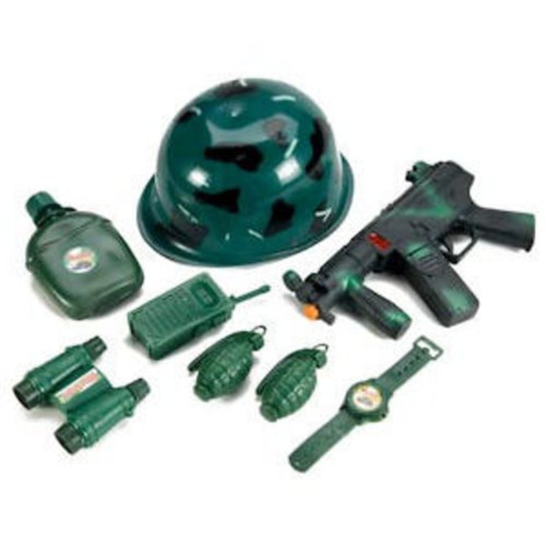 Military Army Combat Toy Set Pretend Play Toys Games Action - Etsy