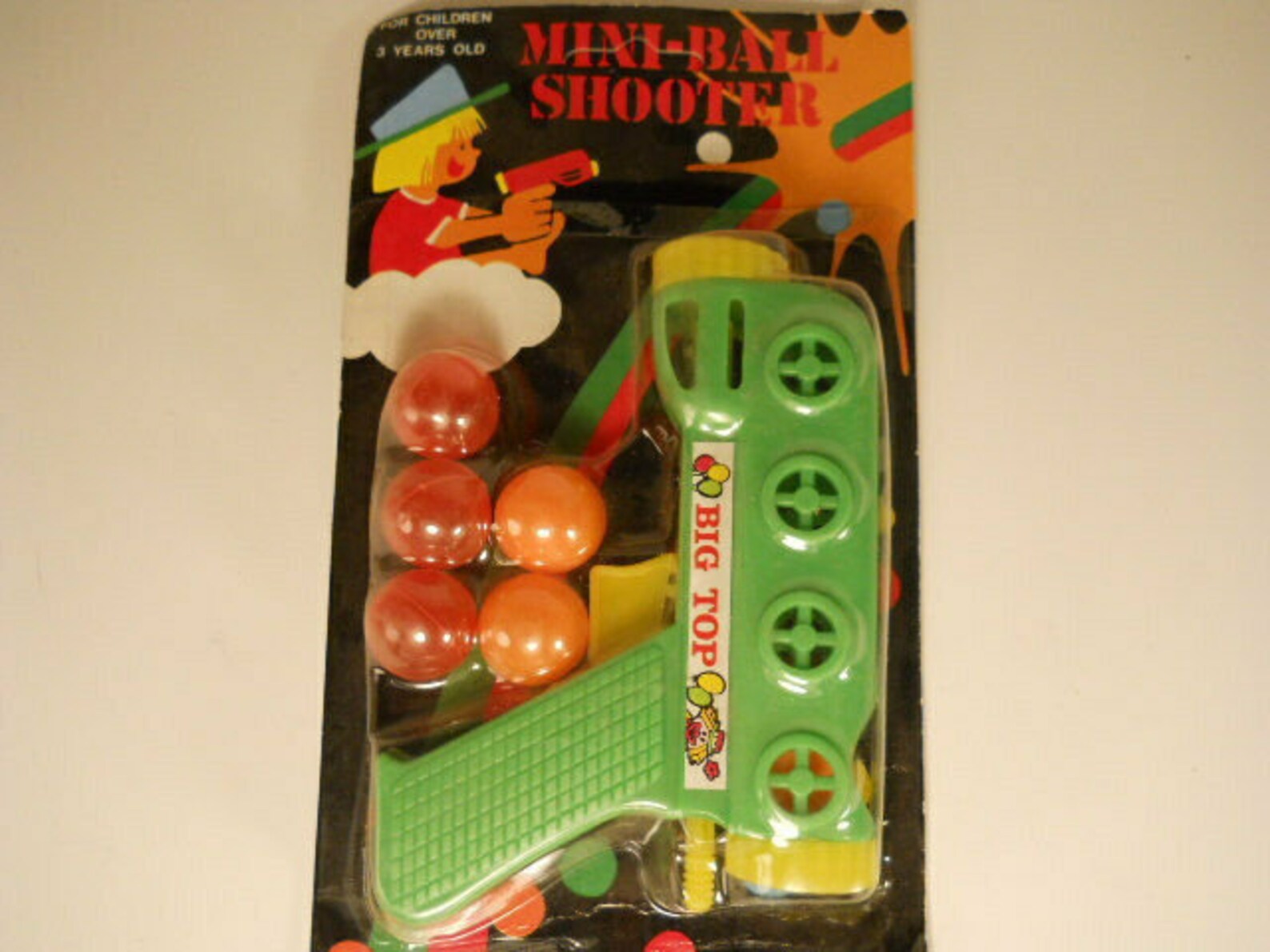 Mini Ball Shooter Toy Gun with balls | Etsy