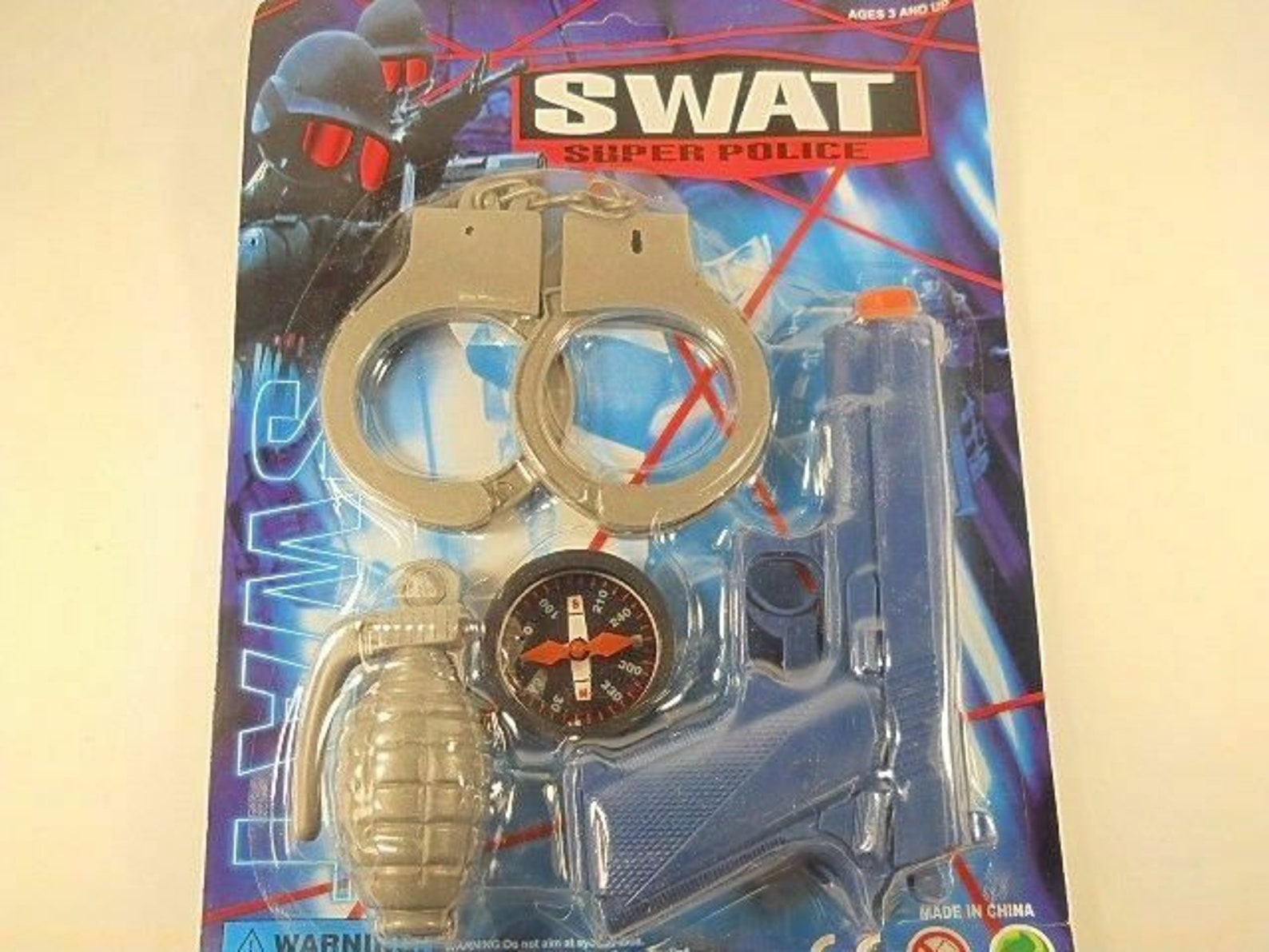 Toy Gun Swat Action Police Toy Play Set Ty273 - Etsy UK