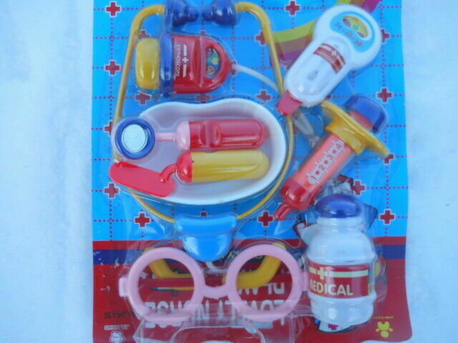 Vintage Toy Nurse Doctor Play Set With Accessories Lovely Nurse Toys ...