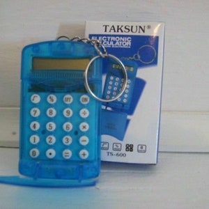 Calculator Keychain - Etsy