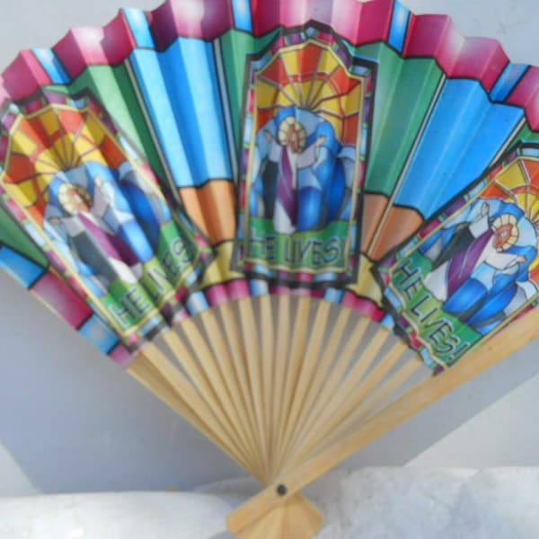 Christian Hand Fan - Etsy