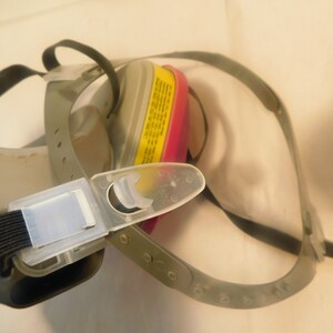 3M NIOSH 6000 Series H/F Respirator With 60923 Cartridges Filters Multi ...