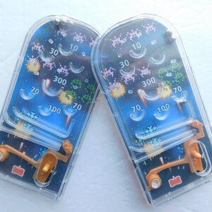 3x Classic Pinball Pocket Arcade Games Handheld Toys Pretend Play Vtg ...