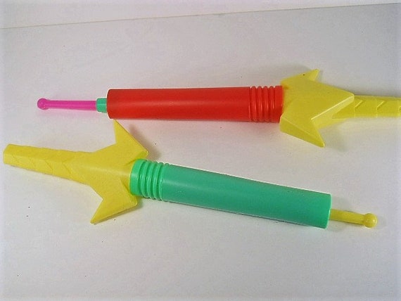 Vintage Toy Extendable Sword Hand Swords Asst Colors Toys - Etsy