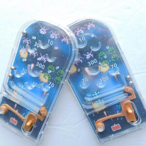 3x Classic Pinball Pocket Arcade Games Handheld Toys Pretend Play Vtg ...