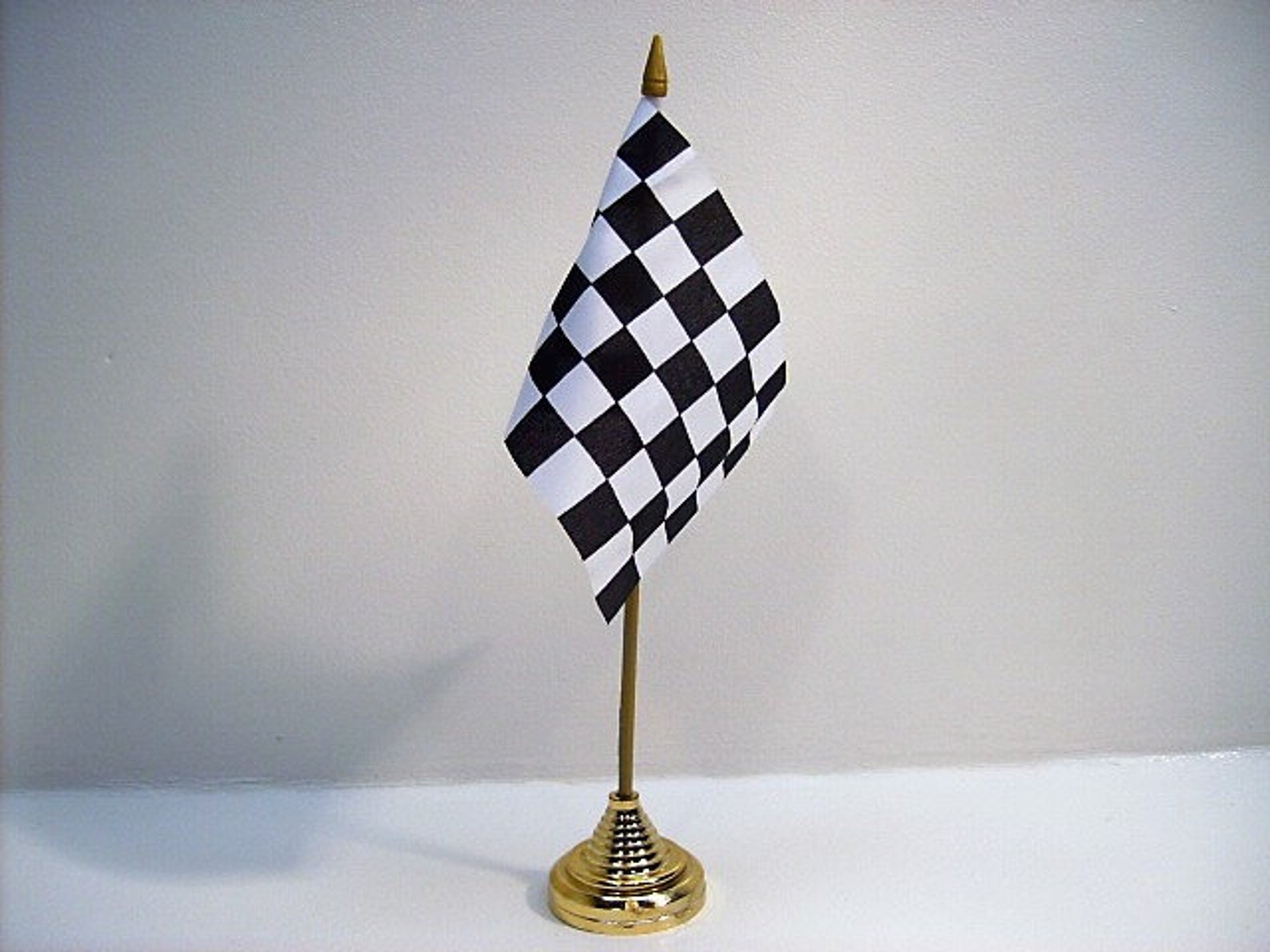 Checkered Stick Flag 4 X 6 X 12 With Stand Flags FL1004 - Etsy