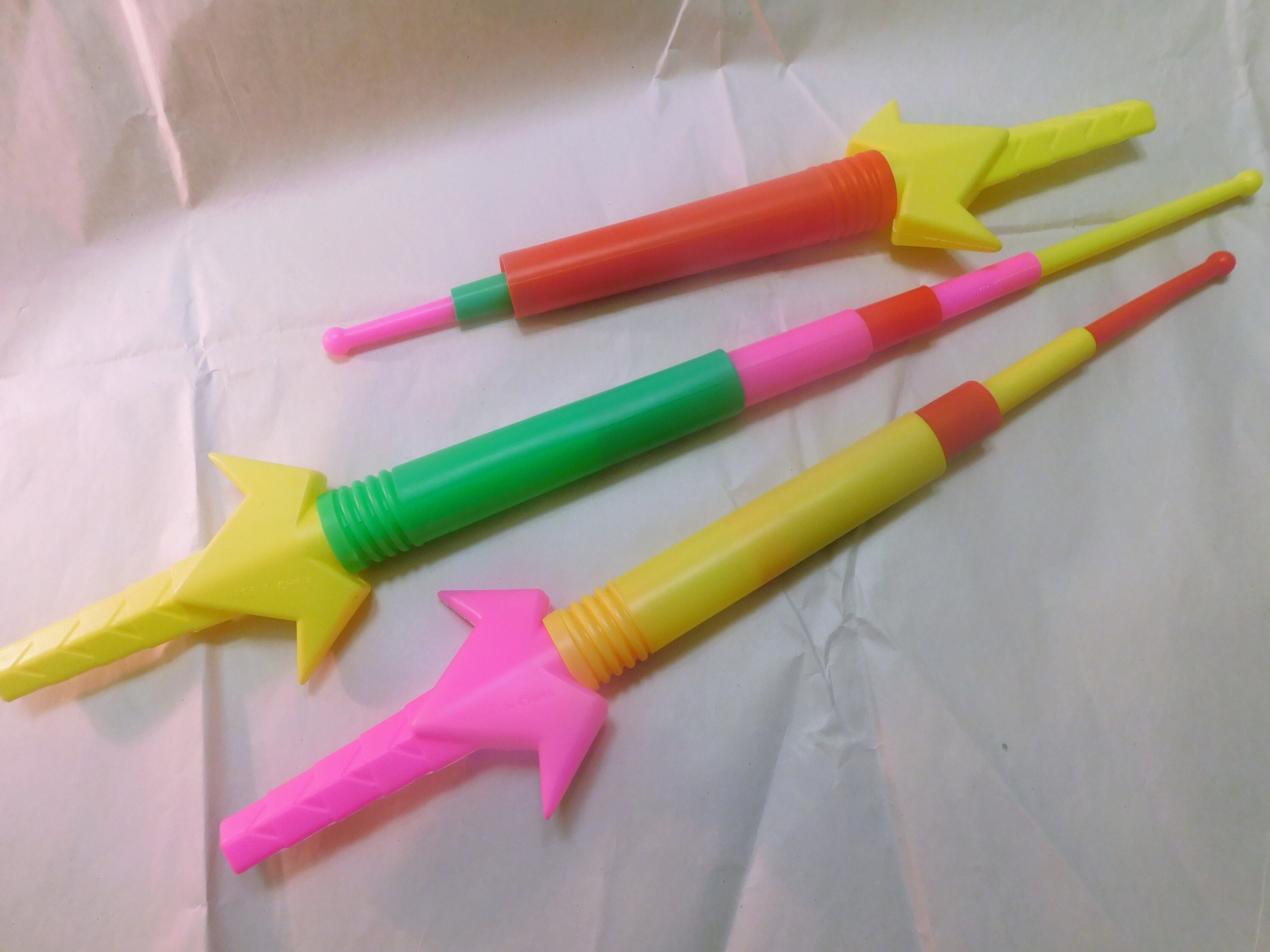 Vintage Toy Extendable Sword Hand Swords Asst Colors Toys - Etsy