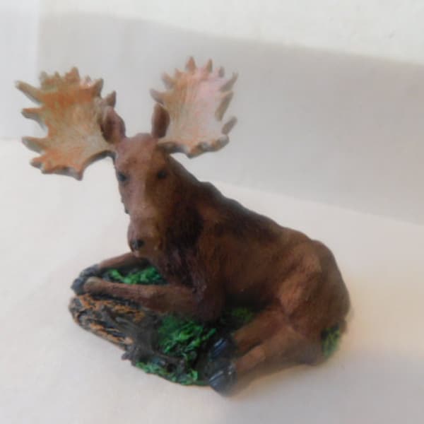 Moose Figurine - Etsy