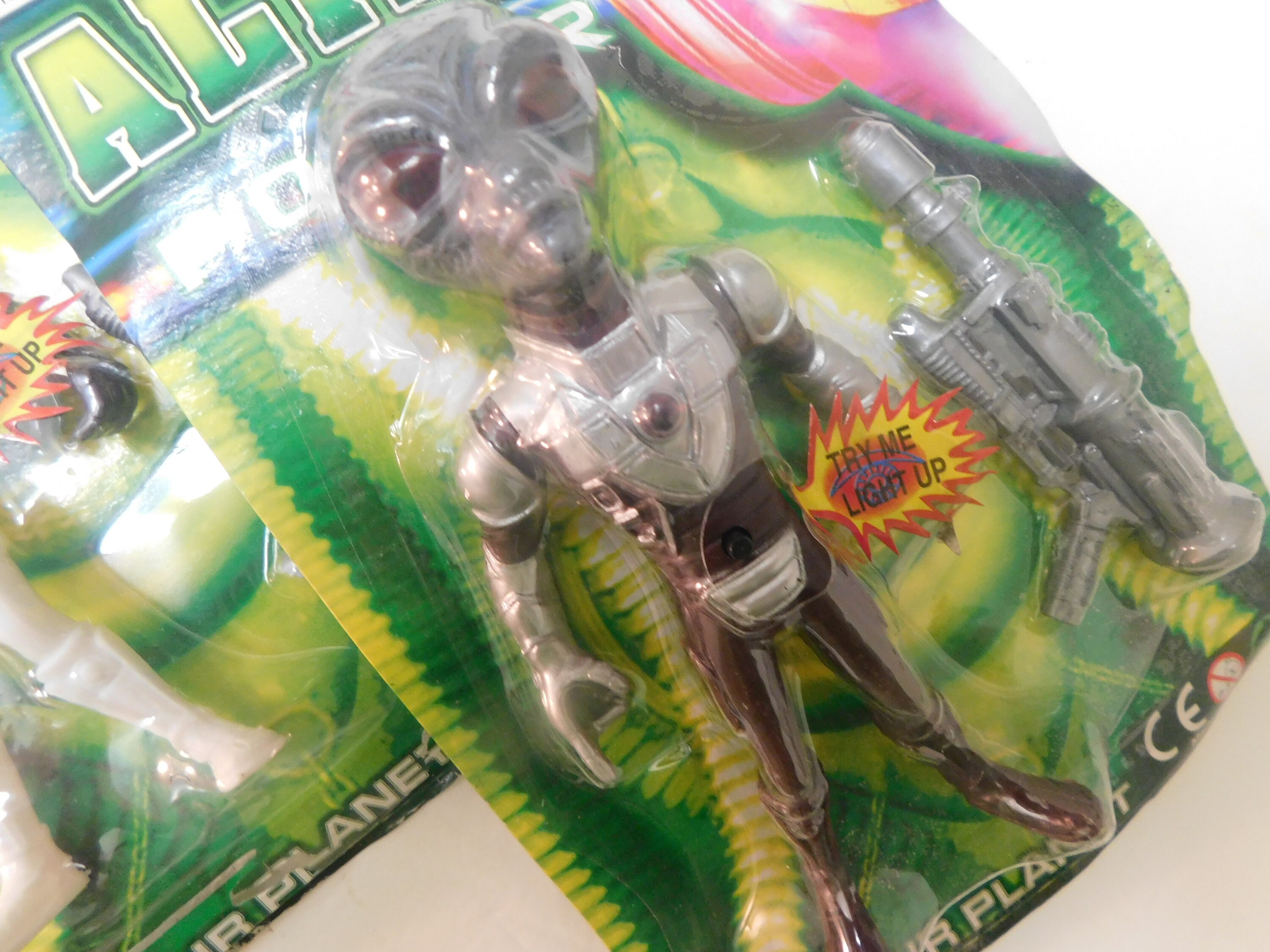 Alien Action Figure With Light and Toy Weapons Alien Power - Etsy