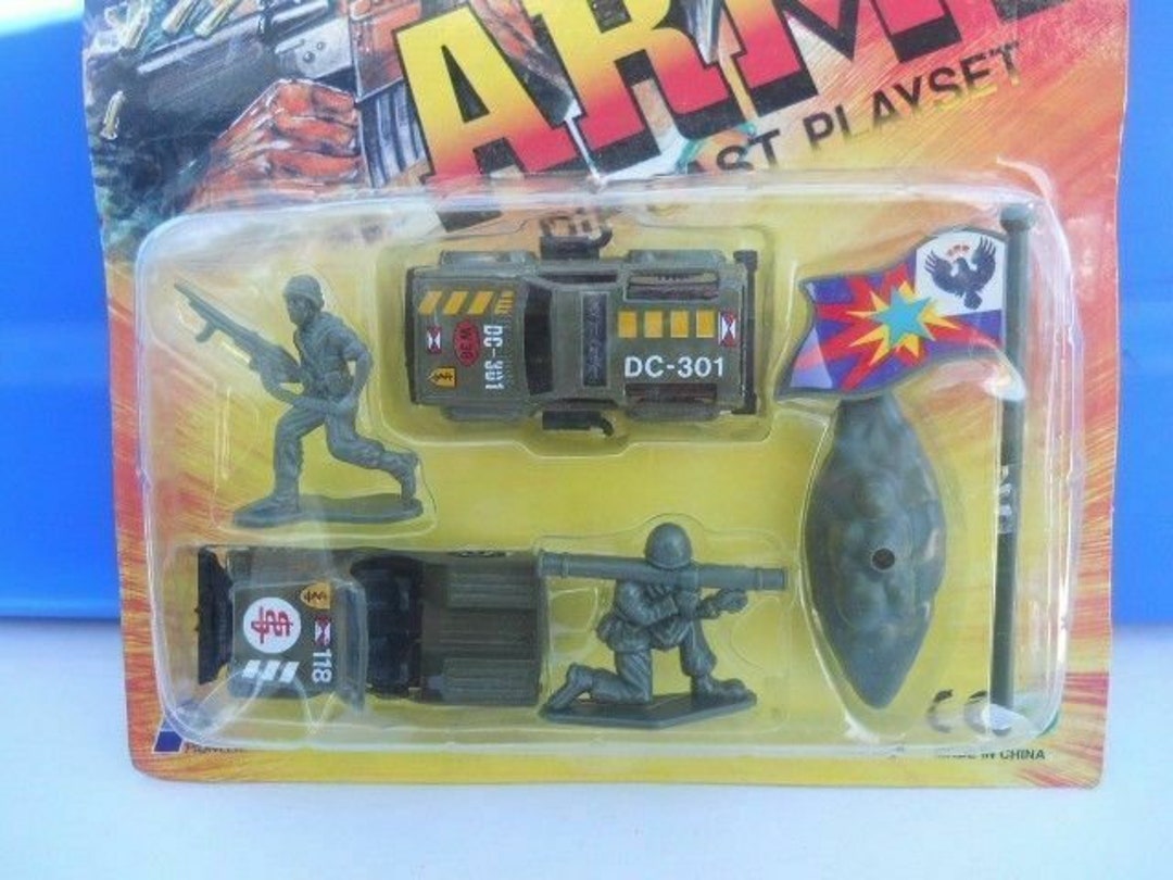 Toy Army Military Soldiers With Accessories Toys Pretend Play Set # ...