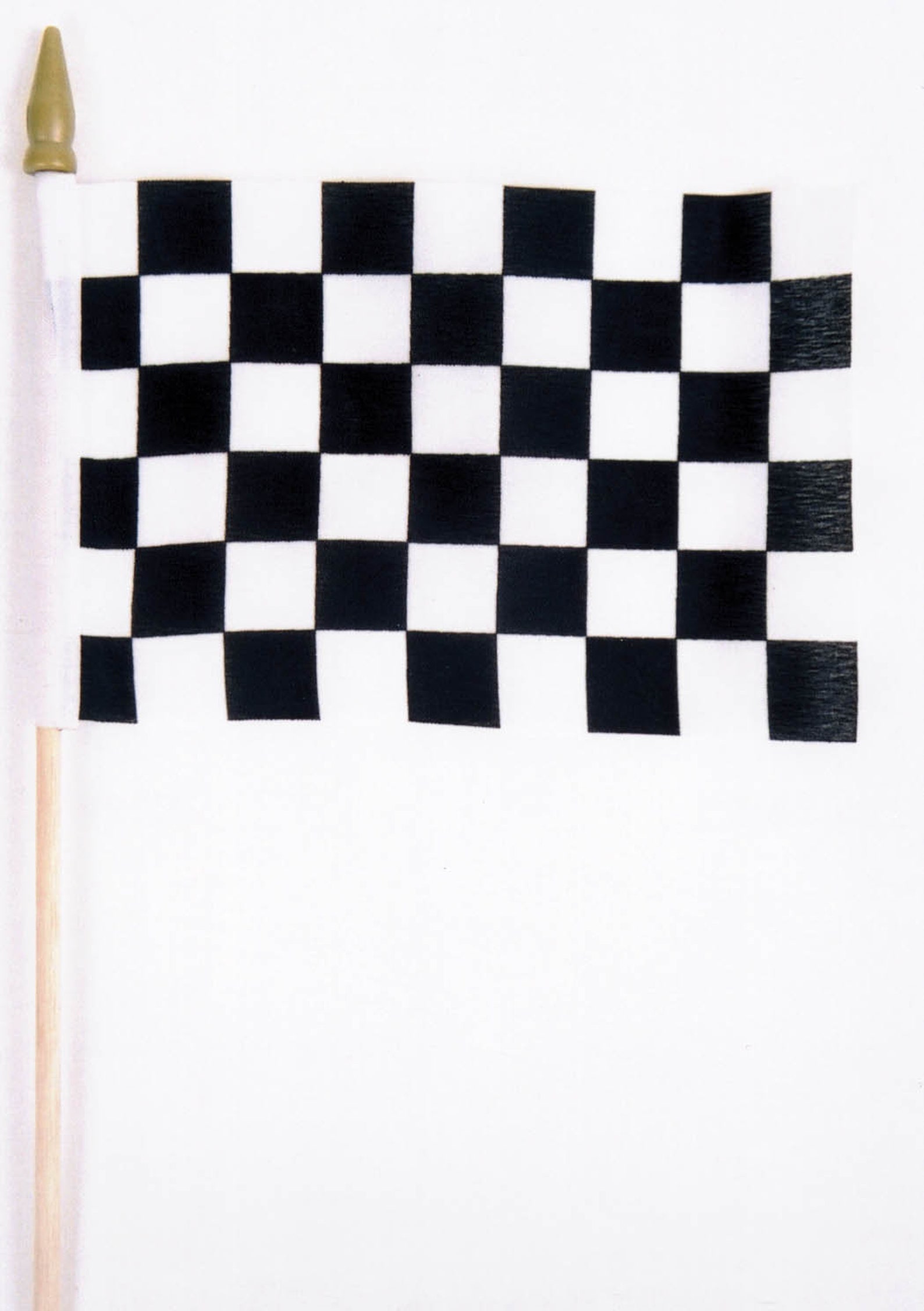 Checkered Stick Flag 4 X 6 X 12 With Stand Flags FL1004 - Etsy
