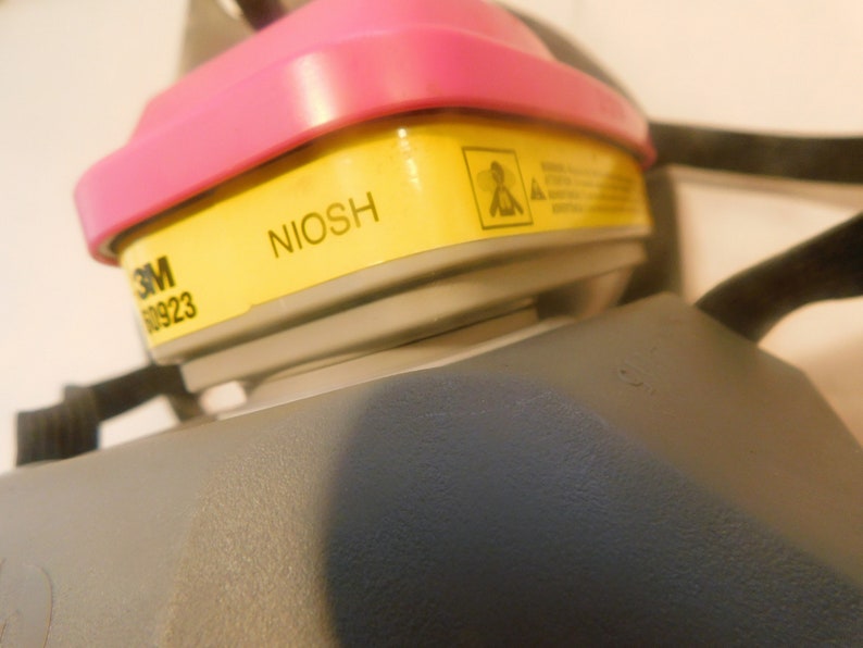 3M NIOSH 6000 Series H/F Respirator With 60923 Cartridges - Etsy