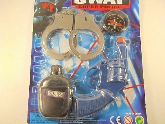 Police toy gun set store