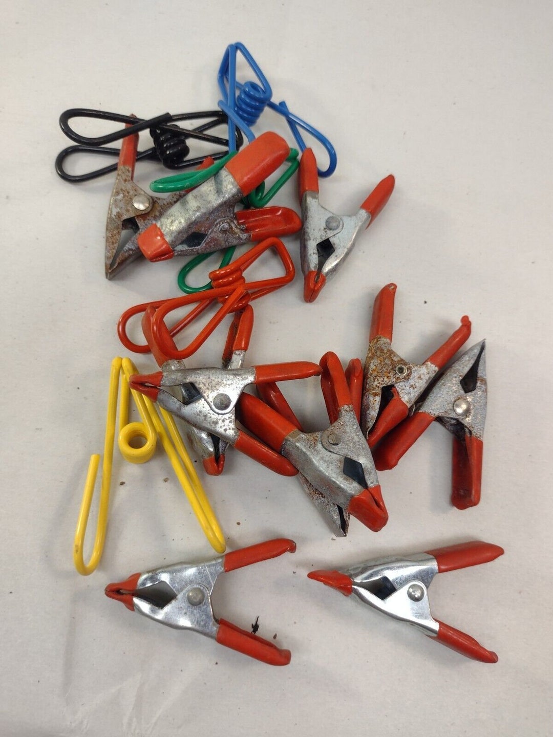 Small Metal Spring Clamps Assortment Lot - Etsy