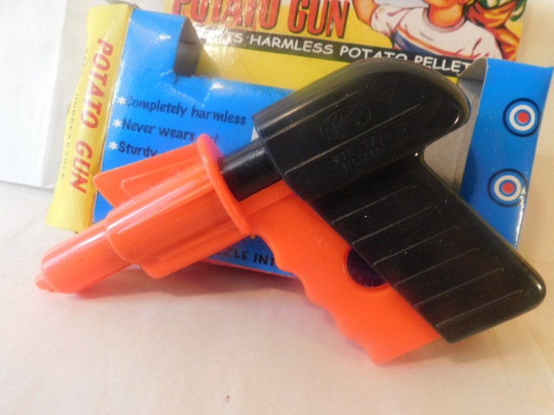 Potato Guns Toy Pistol Potato Launcher Gun Vintage - Etsy