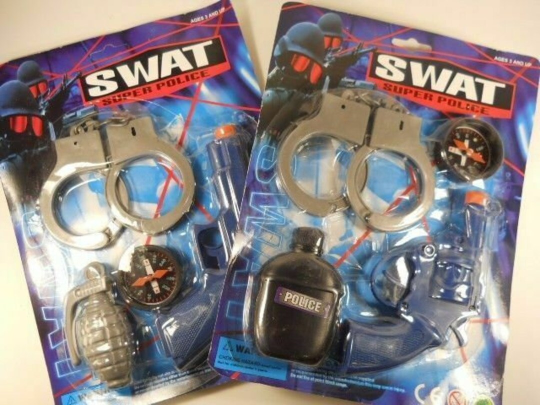 Toy Gun Swat Action Police Toy Play Set Ty273 - Etsy