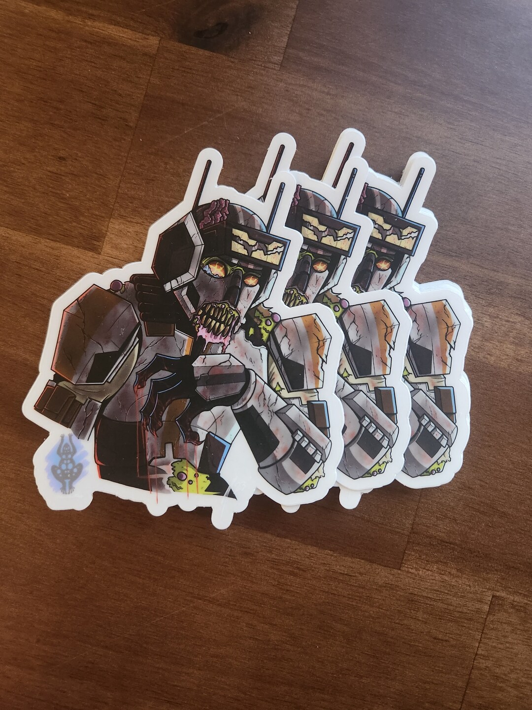 PRIMAL/BAD BATCH Zombie Tech Sticker - Etsy