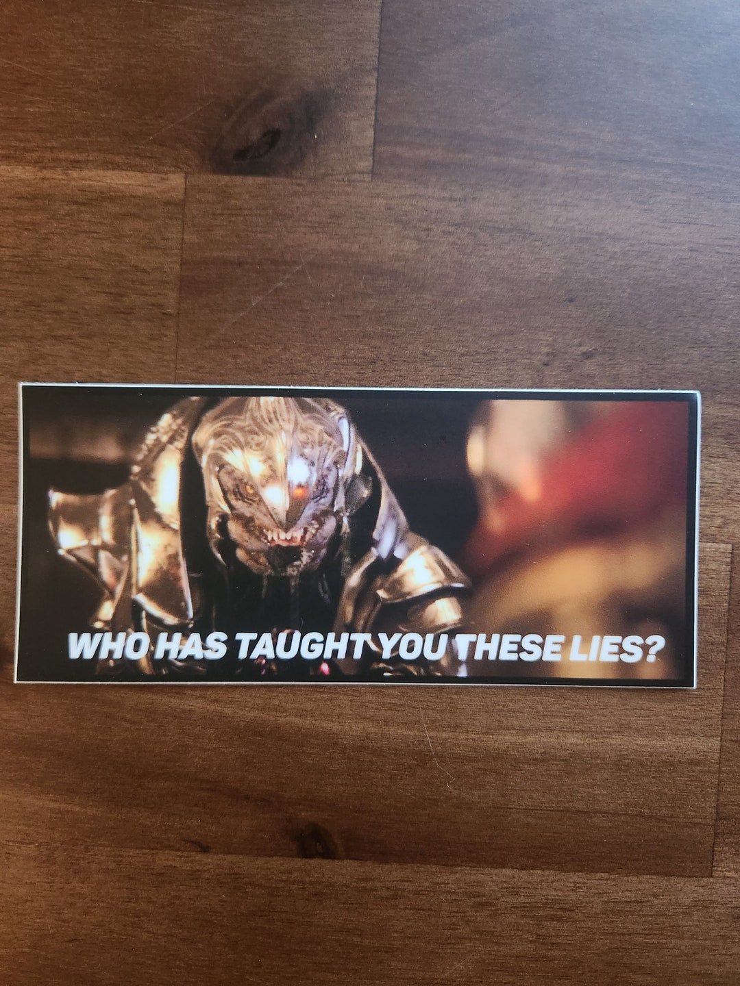 HALO ARBITER Who Has Taught You These Lies - Etsy