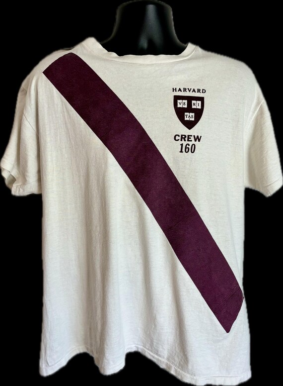 Vintage 70’S Harvard University Rowing Crew T-Shirt - Gem