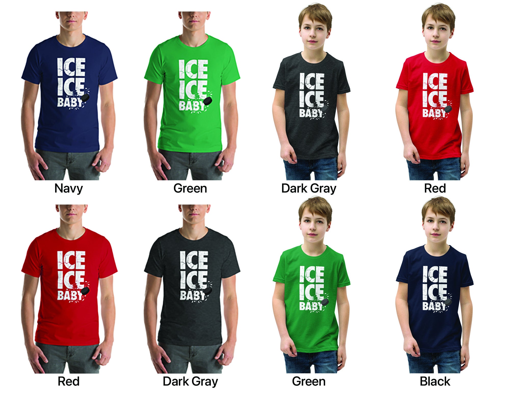 Ice Ice Baby T-shirt, Hockey Shirt, Adult Shirt, Youth Shirt - Etsy