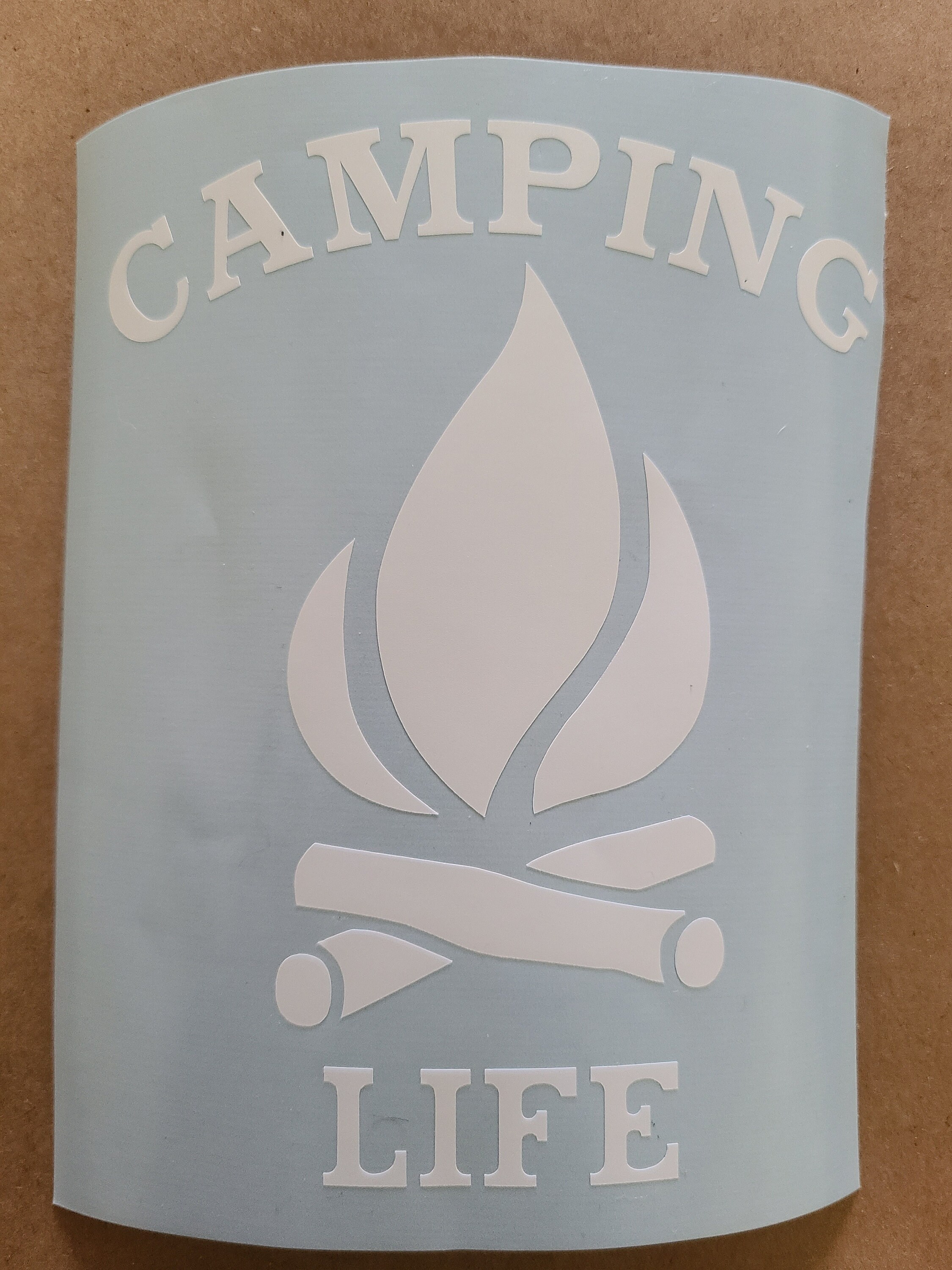 Camping Sticker, Camping Decal, Camping Life Sticker, Camping Vinyl ...