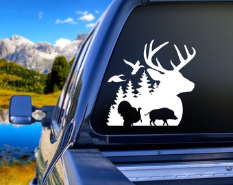 Hog Hunting Decal - Etsy