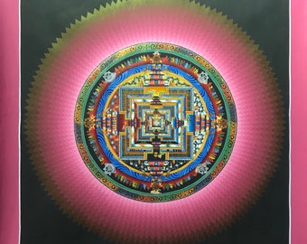 Mandalas Made With Pointillism Technique. Points of Love and - Etsy