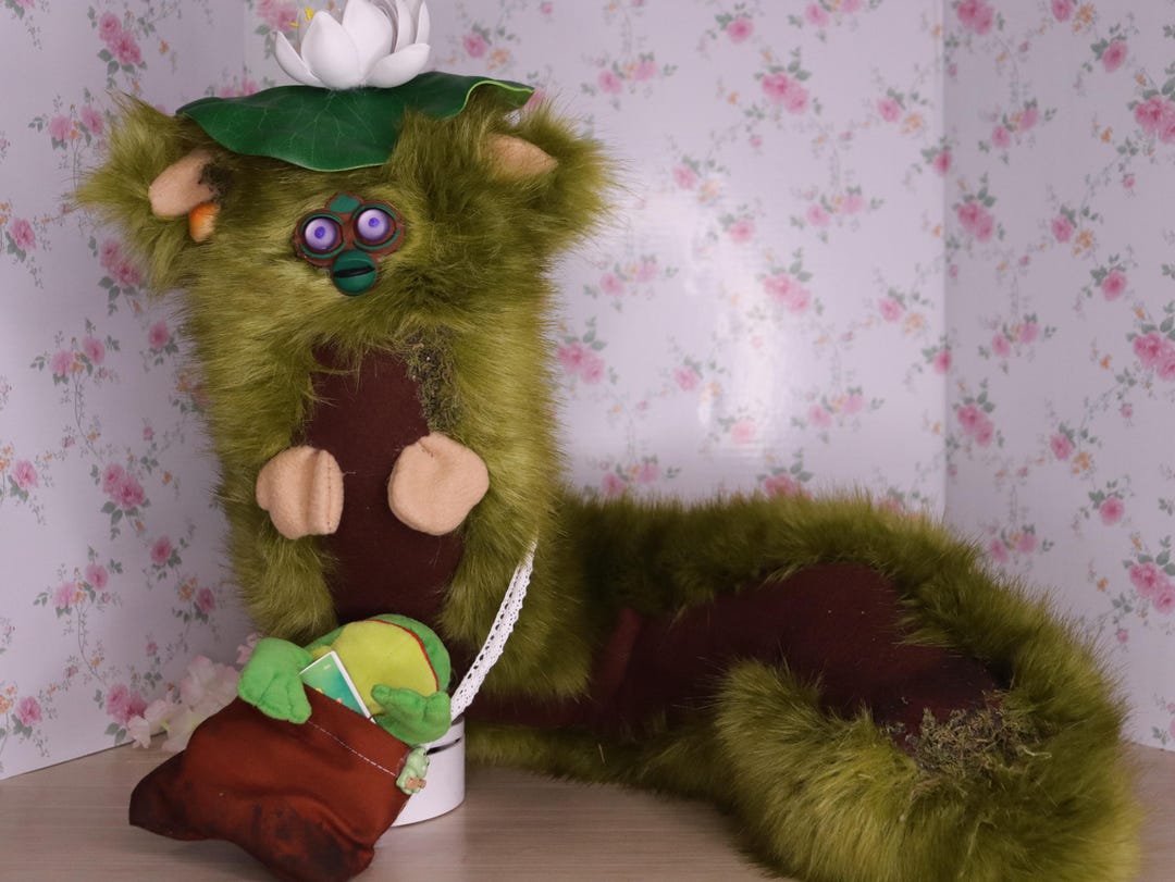 Swamp Long Body Cursed Worm Furby - Etsy
