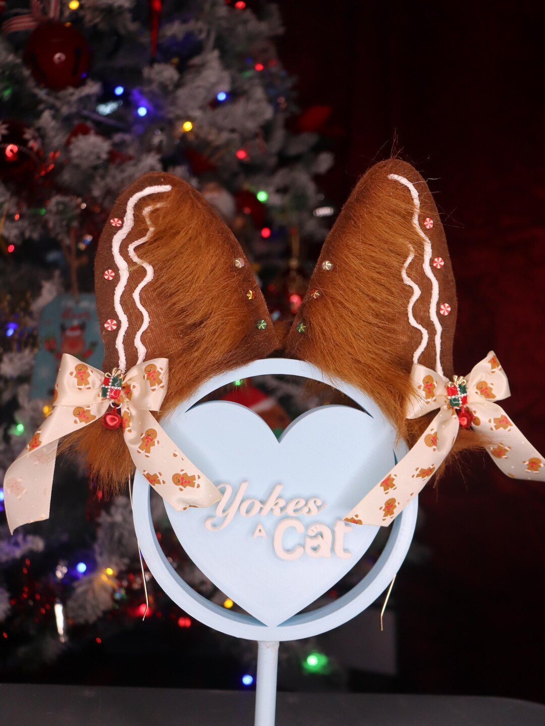 Gingerbread Themed Inumimi Puppy Dog Ears - Etsy