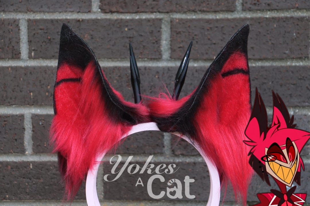 Alastor Realistic Hazbin Hotel Cosplay Ears - Etsy