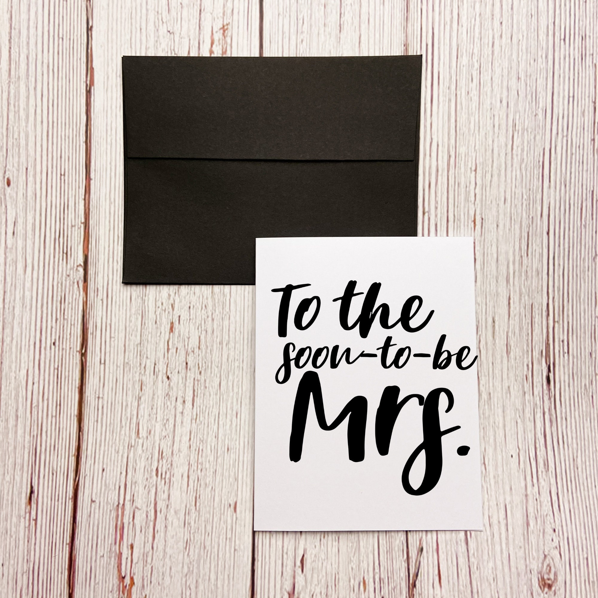 Bridal Shower Card for Bride Bridal Shower Card From | Etsy